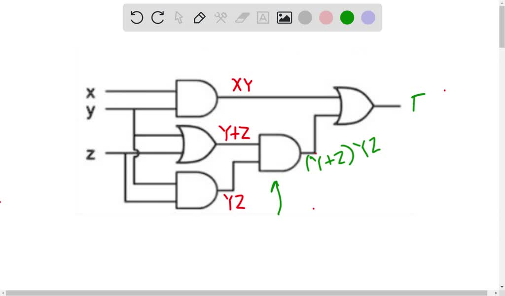 Solved Give An Equivalent Boolean Expression For Each Circuit Then Use The Aws Of Boolean