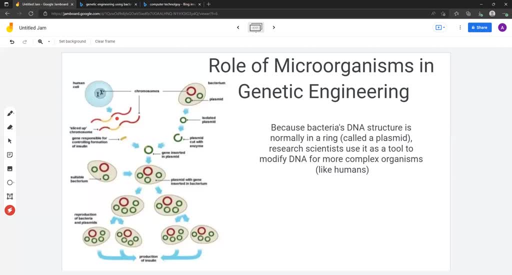 SOLVED: Genetic engineering is a branch of science in which ...