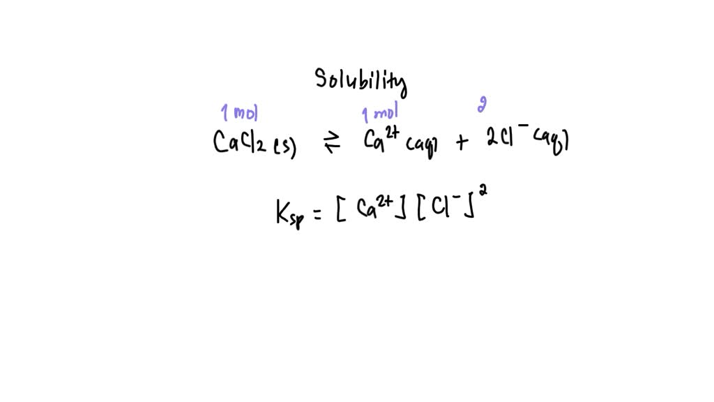 SOLVED: IV. (15) Both NaCl (rock salt) and CaCl2 are used for de-icing ...