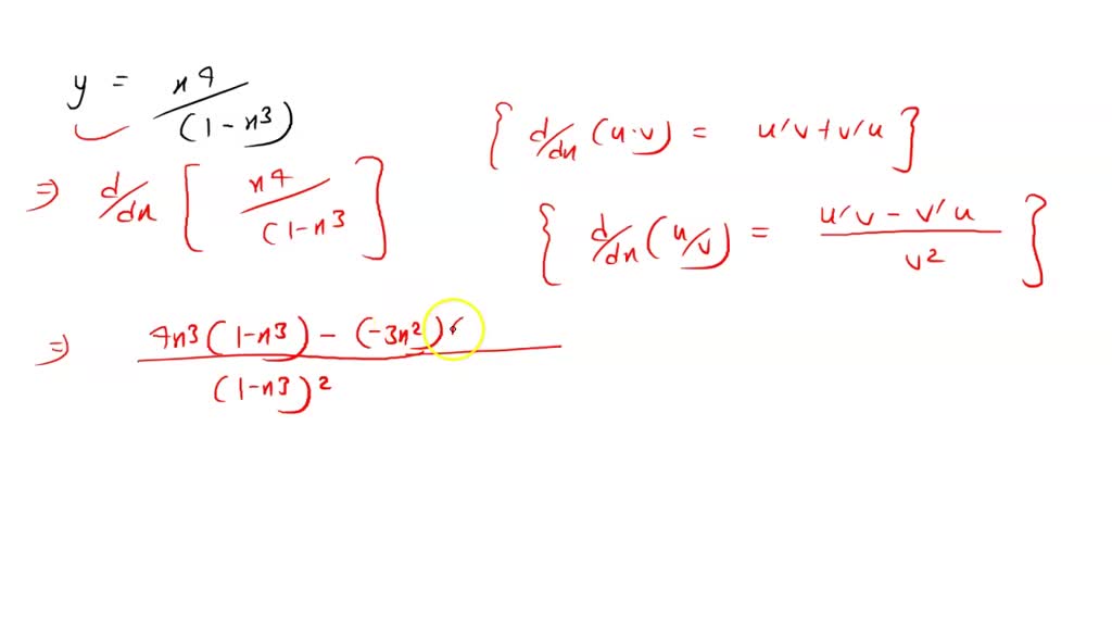 y=(x^4)/(1-x^3) y=(x^4)/(1-x^3)