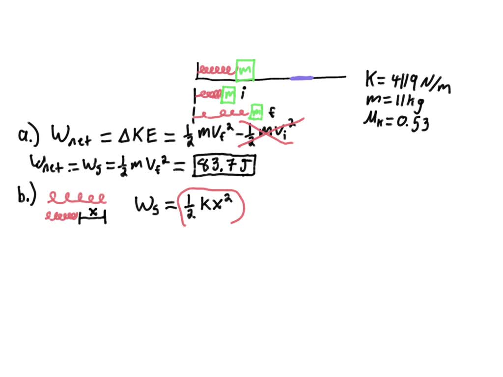 solved-a-mass-of-6-2-kg-is-attached-to-a-spring-that-has-a-force