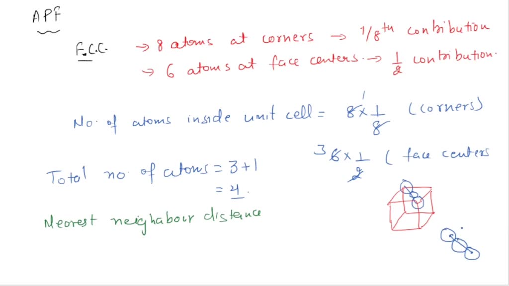 SOLVED: 3 (10 pts ) The diamond cubic unit cell is shown below, which ...