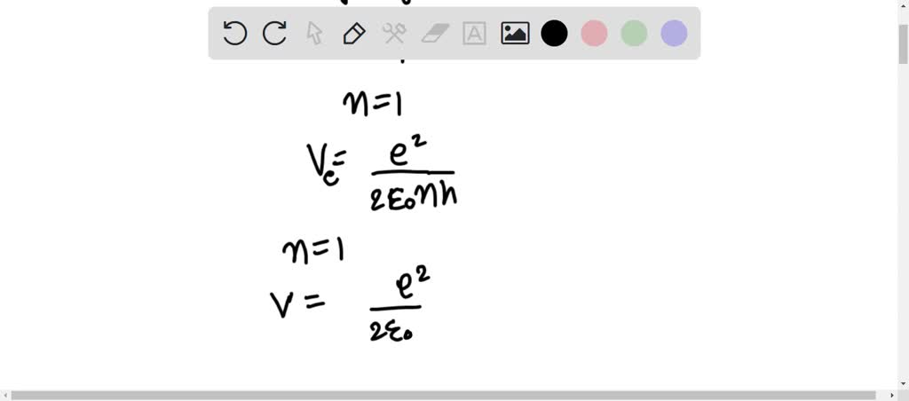 SOLVED: calculate the ratio of the velocity of hydrogen electron in the ...