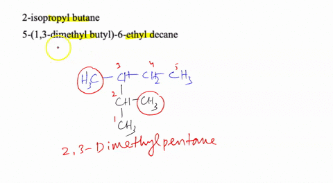 Structure Of Isopropyl Butane