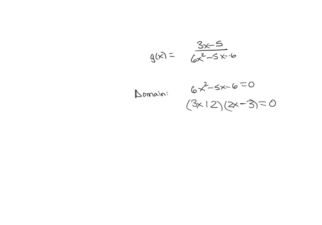 Solved Write The Domain Of The Function In Interval Notation Write Numbers As Integers Or
