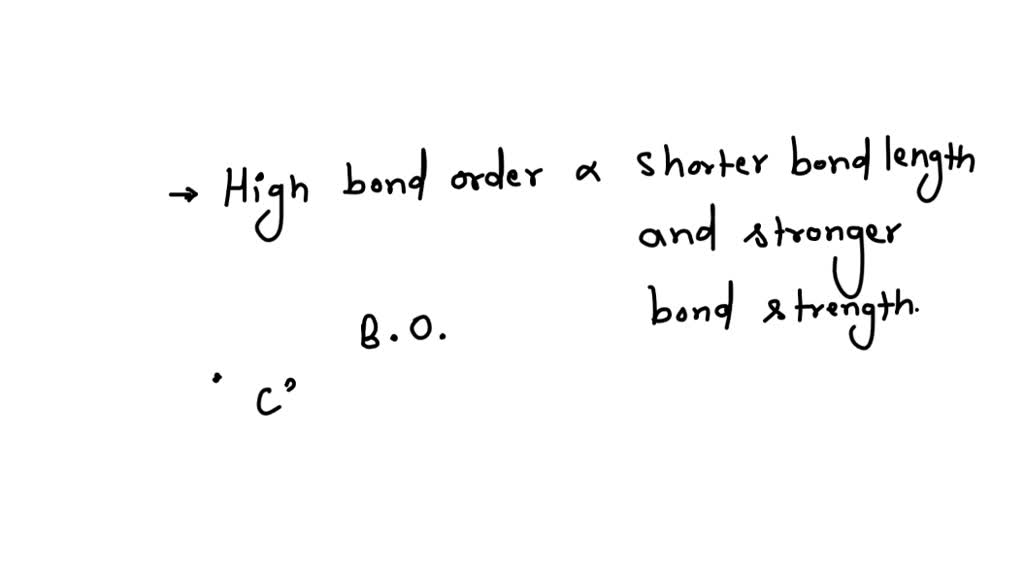 SOLVED: rank the following diatomic species of carbon in order of bond ...