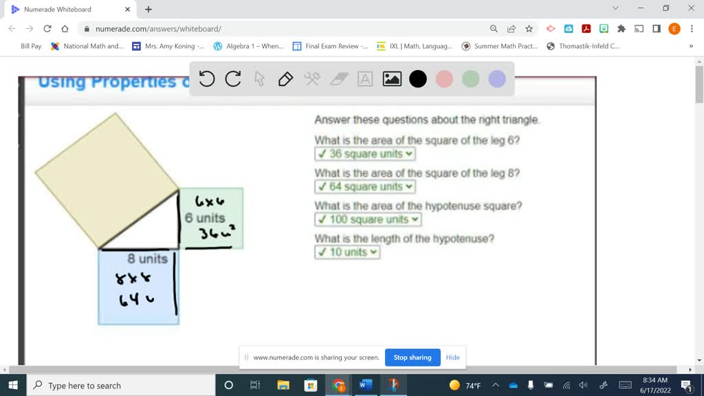 SOLVED: '3 squares are positioned to form a triangle. The small square ...