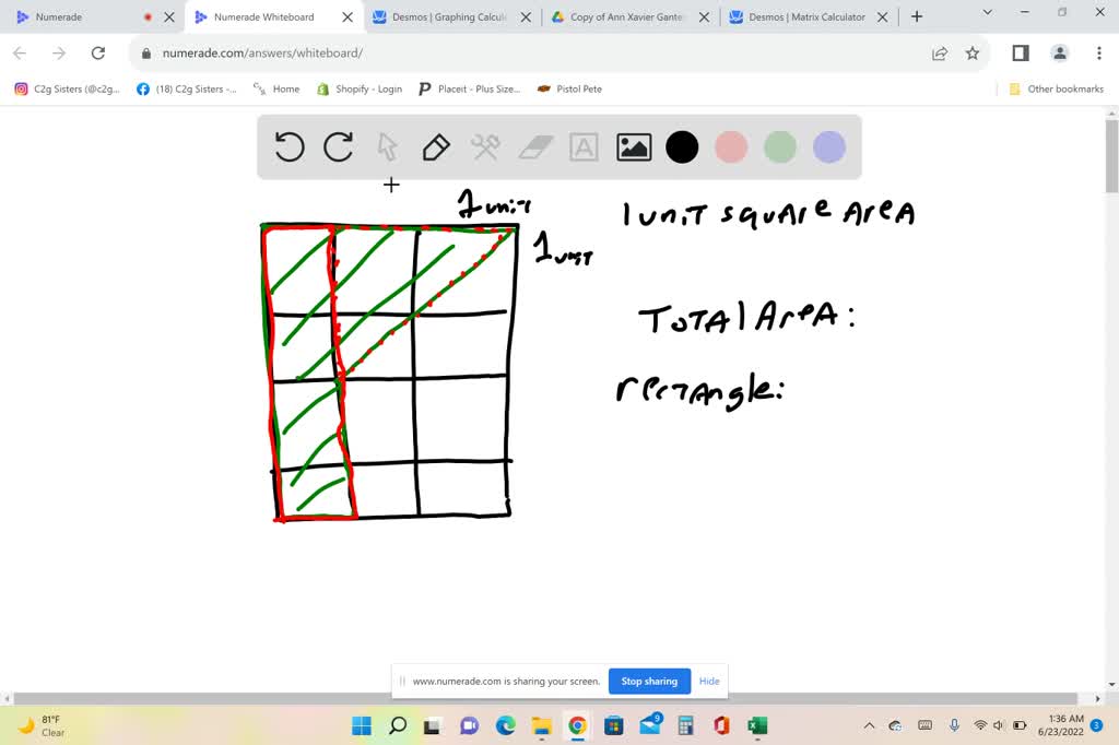 SOLVED: A square in quadrant 1 has vertices on the origin, the x-axis ...