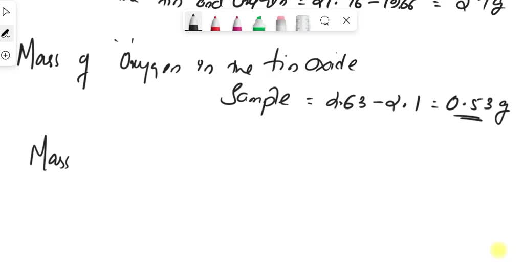 SOLVED: A student determined the empirical formula of potassium oxide ...