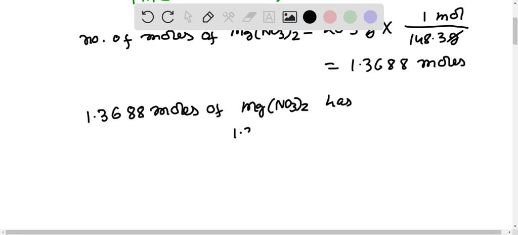 SOLVED: Consider the formula of hydrazinium nitrate; NzH6(NO3)2: (a ...