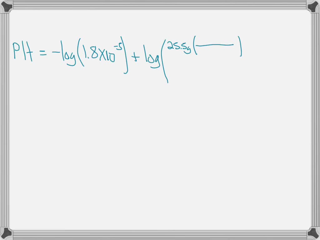 SOLVED: What is the pH of a buffer solution prepared by dissolving 25.5 g of NaCH3COO in a ...