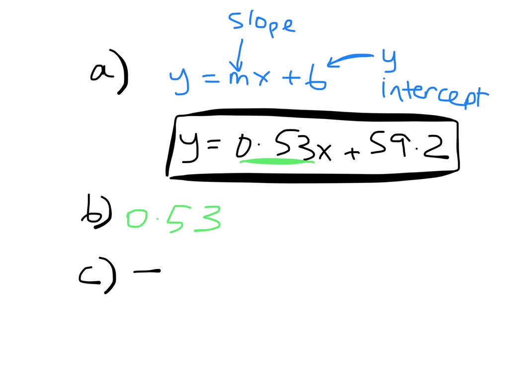 SOLVED: A sample of 10 mothers and their first born daughters were ...