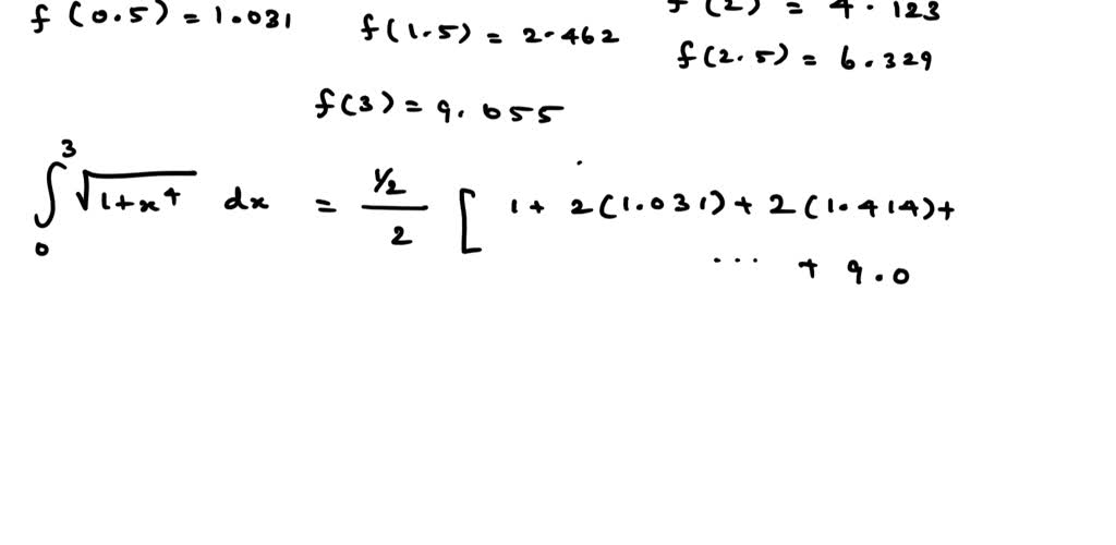 SOLVED: In Problems 1 and 2, evaluate the definite integrals using (1 ...