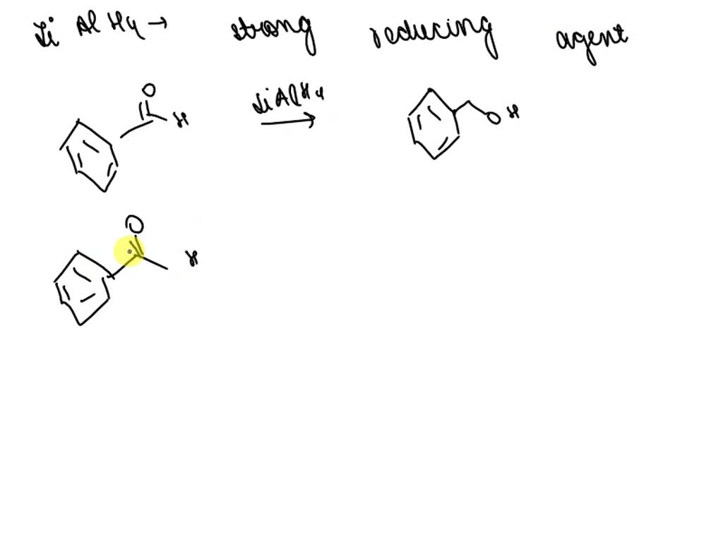 SOLVED: Hydride Reactions Review: Provide a mechanism for the following ...
