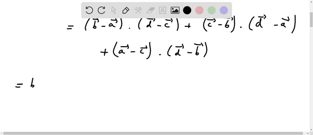 SOLVED: 5C.2 Let Aj B, C and D be arbitrary points On a plane. Prove ...