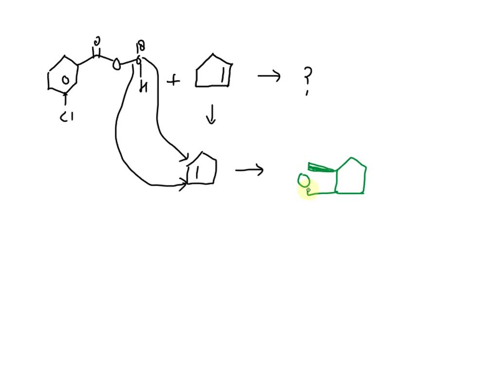 SOLVED: MCPBA cp oxidation of an alkene produces an epoxide: m ...