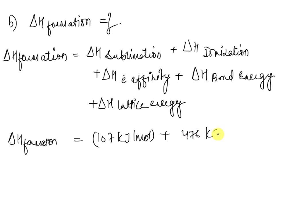 SOLVED: (a) Write the formula for the ionic solids depending on the ...