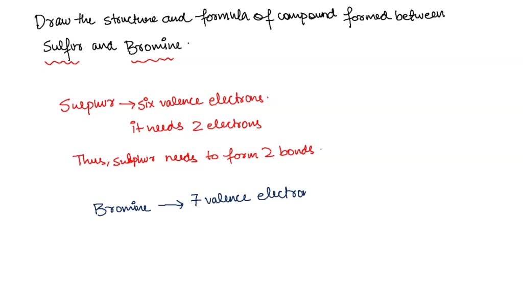 SOLVED: The element sulfur would be expected to form (#) covalent bond ...