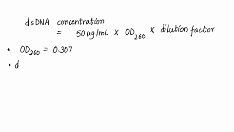 You isolate dna from whole blood you prepare a 130 dilution...