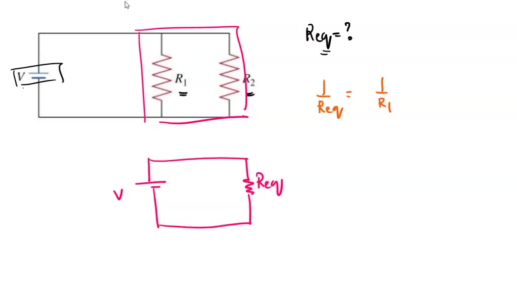 SOLVED: Text: Review Constants A circuit contains a source of constant voltage V and two ...