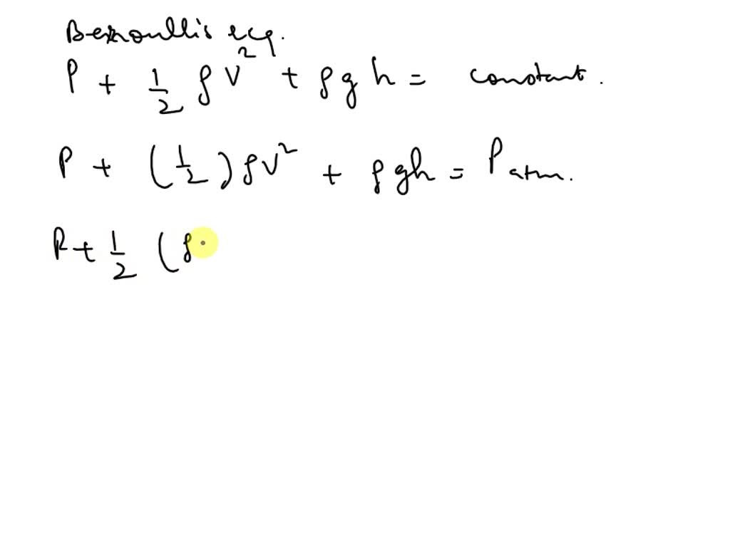 SOLVED: point in the container far from the hole, calculate the speed ...