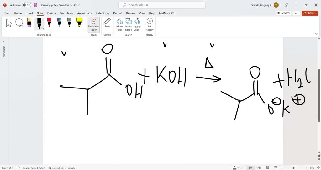 SOLVED: Predict the products of this organic reaction: Specifically, in ...