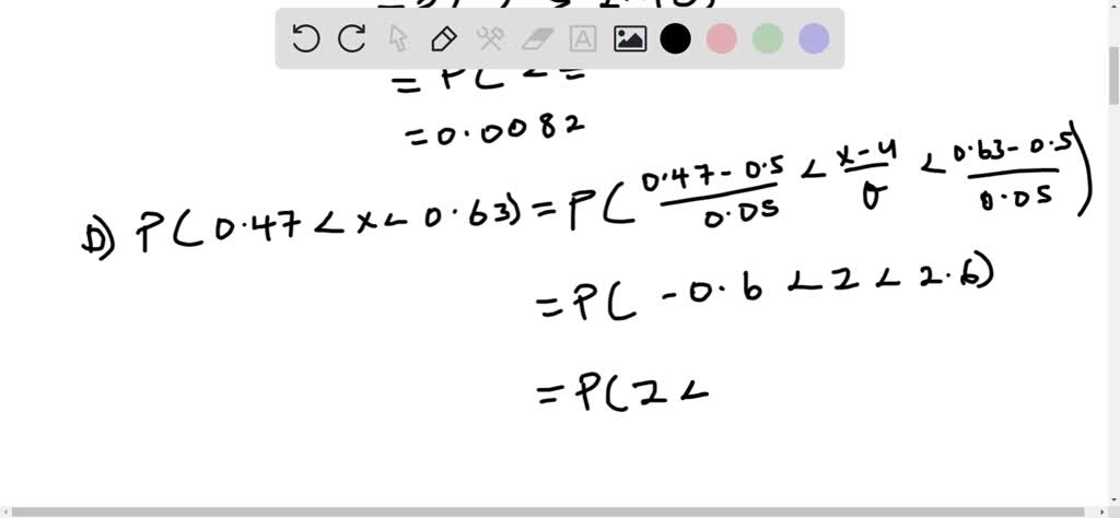 SOLVED The Line Width Of For Semiconductor Manufacturing Is Assumed To Be Normally Distributed 