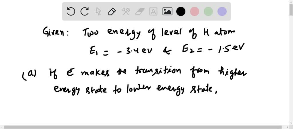 SOLVED: 8 ev 5.ev 3ev 0.0 ev Determine the wavelength, frequency ...