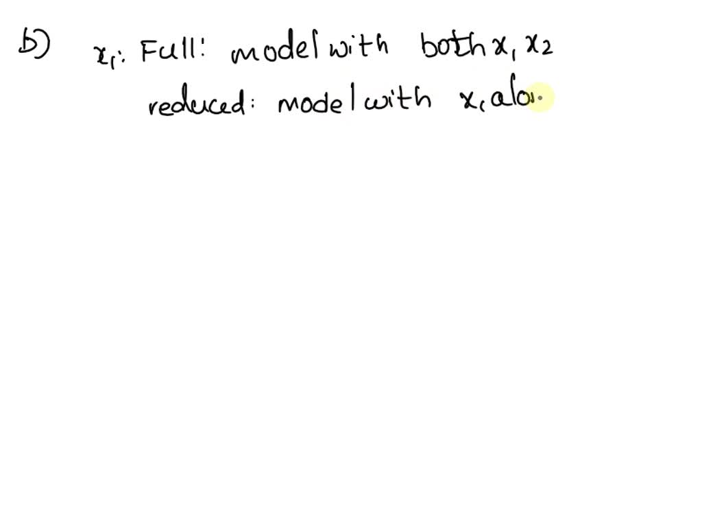 SOLVED: QUESTION 4 The following is the ANOVA summary table for a multiple regression model with ...