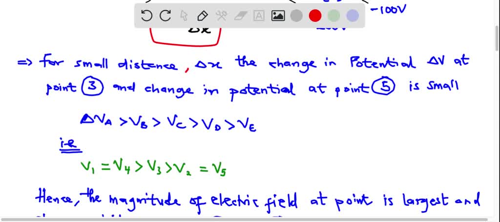 SOLVED: 8. The figure below shows a contour plot from a equipotential lines mapping experiment ...
