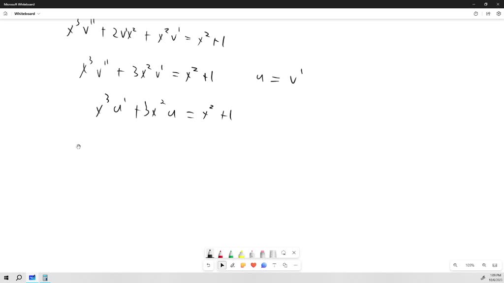 SOLVED: Use the method of reduction of order to find the general solution of x 2 y ′′ + xy ′ − y ...