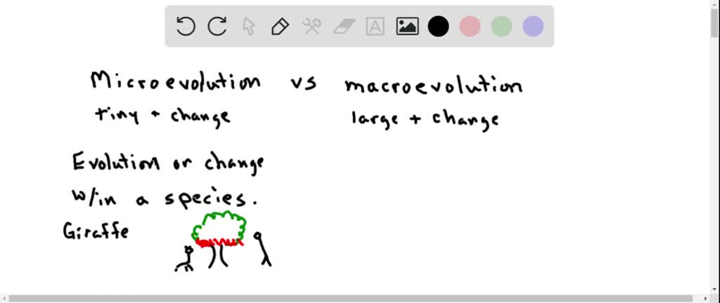 SOLVED: What is the difference between micro- and macroevolution?