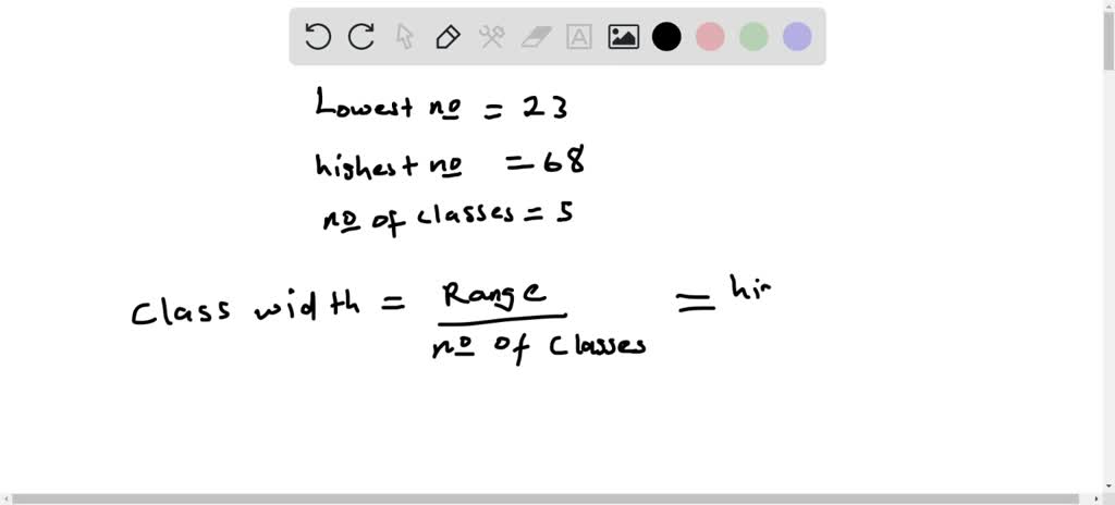 SOLVED: A person has decided to construct a frequency distribution for a set of data containing ...