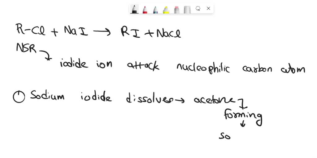 SOLVED: Name the organic product formed when chloroalkanes is heated ...