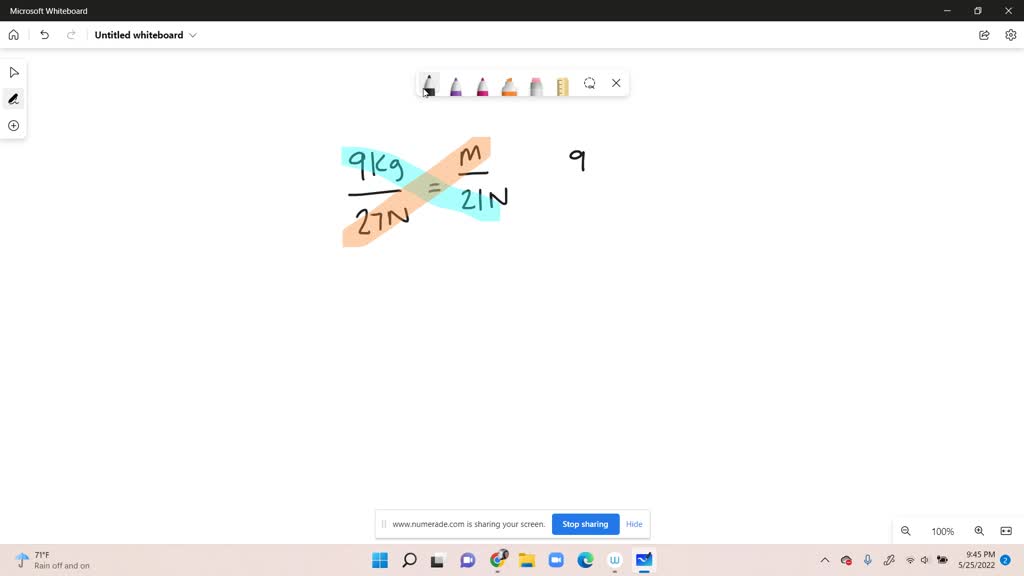 SOLVED: On a given planet, the weight of an object varies directly with the mass of the object ...