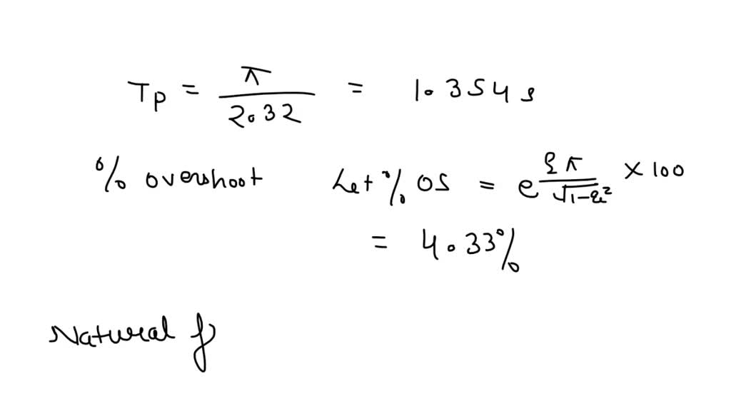 Design a PI controller to drive the step response error to zero for the unity feedback system ...
