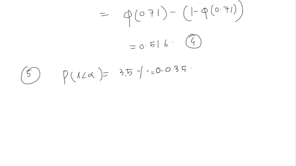 Solved A Normal Distribution Has Mew 45 With Sigma 7 If One Score Is Randomly Selected From