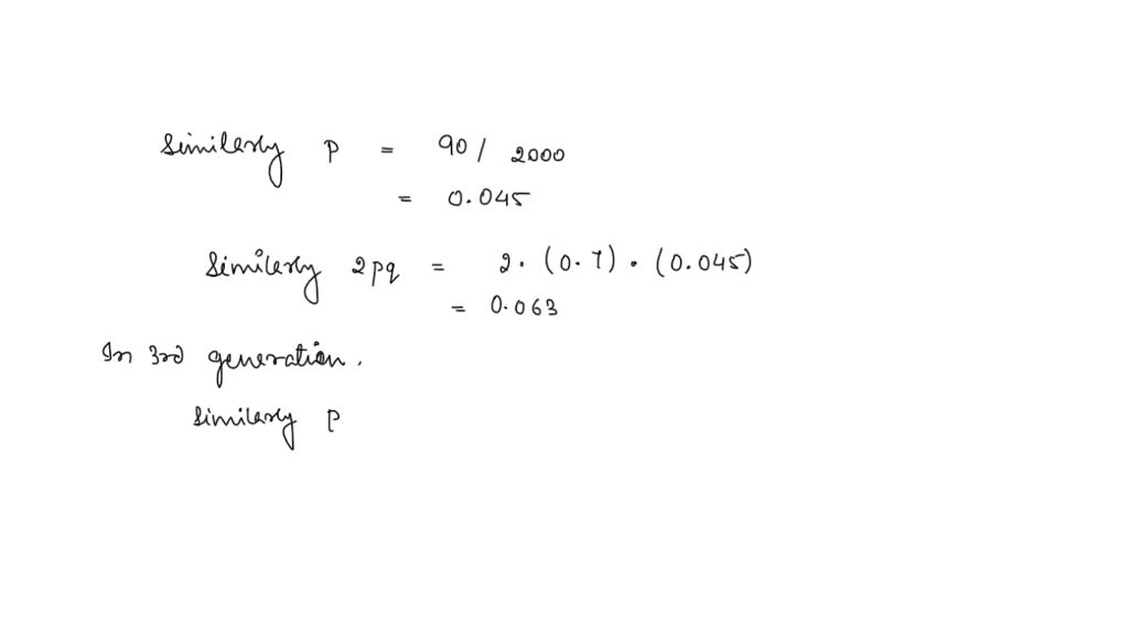 SOLVED: Genotype Frequency Moths Released Initial Frequency Number of ...