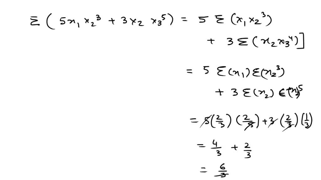 SOLVED: Problem 4. Let X1, X2, and X3 be three mutually independent ... SOLVED: Problem 4. Let X1, X2, and X3 be three mutually independent ...