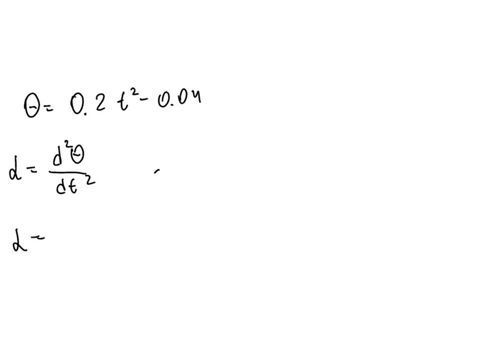 SOLVED: The angular position of a particle (in radians), on a circular path of radius 1.5 m, is ...