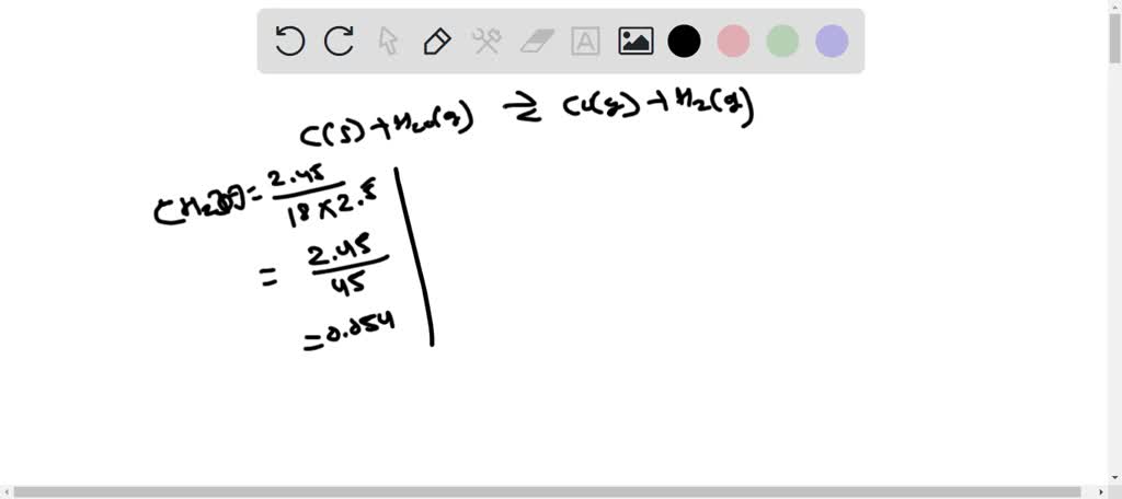 SOLVED: Consider the equilibrium system described by the chemical ...