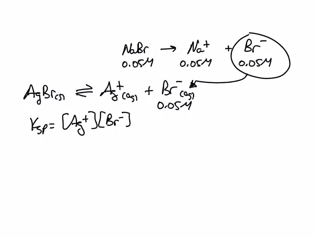 SOLVED: The solubility product Ksp = 1.3 X 10-18 for the reaction ...