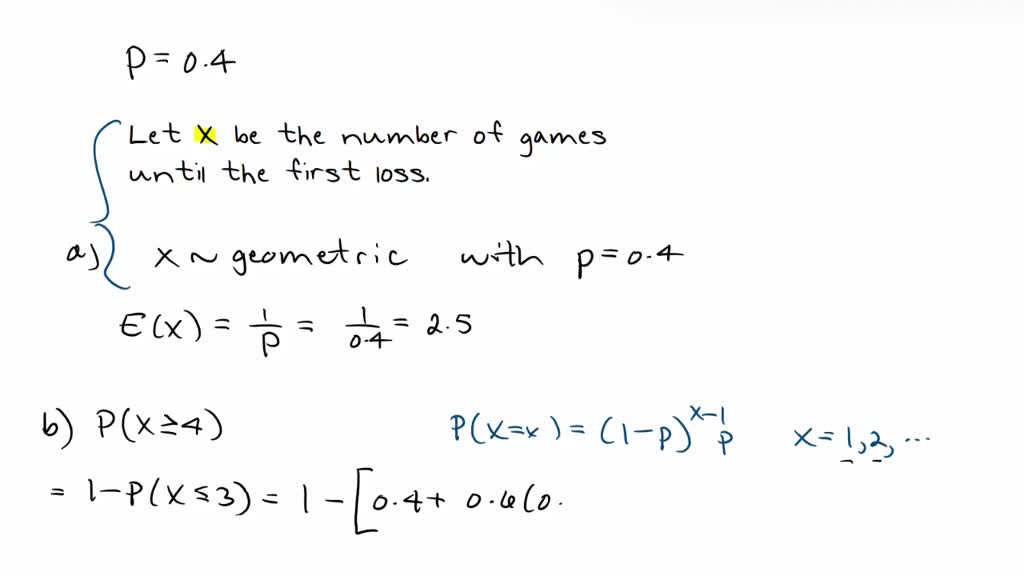 Suppose the probability that a basketball team wins each game in a ...