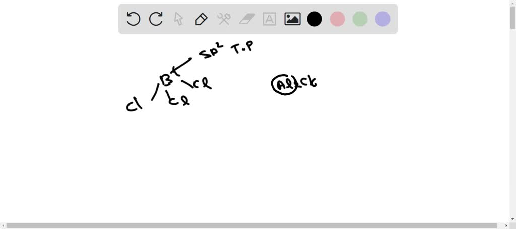 SOLVED: In its gaseous phase, BCl3 exists as a monomer whereas AlCl3 ...
