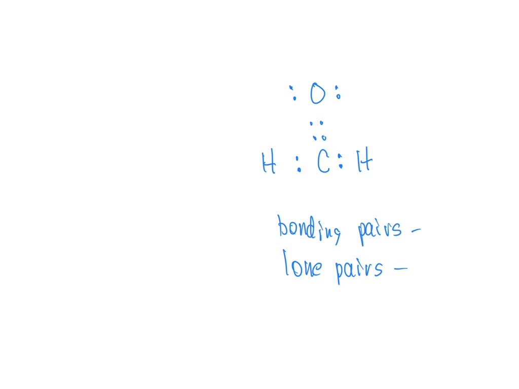 Solved Below Is The Lewis Structure Of The Formaldehyde Ch2o