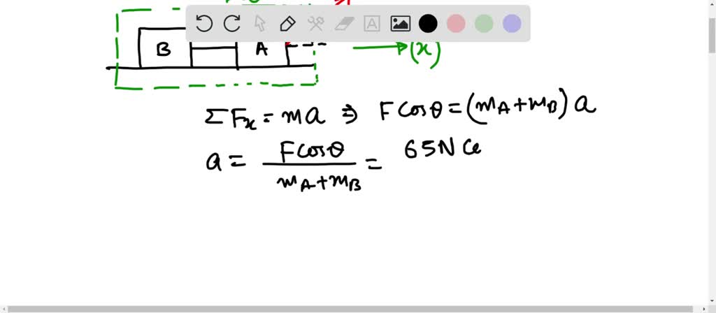 SOLVED: Two boxes are connected by a lightweight (mass- less!) cord are ...
