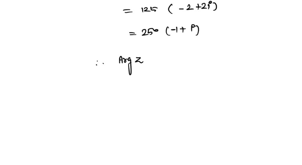 Solved Determine The Principal Value Of The Argument Of 5 5i 3 And Graph It Note Enter