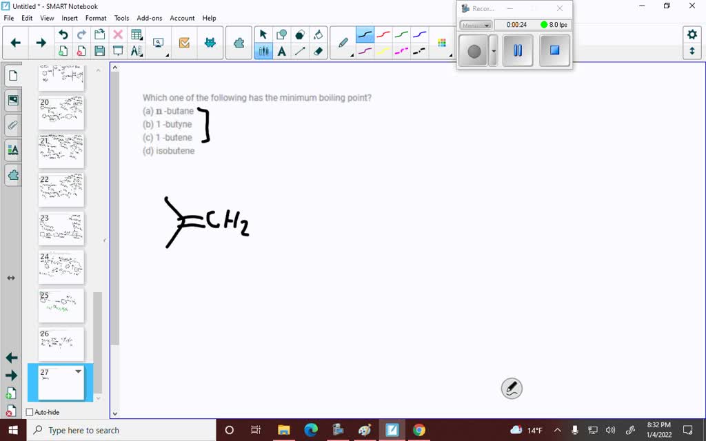 SOLVED: Which one of the following has the minimum boiling point? (a) n ...