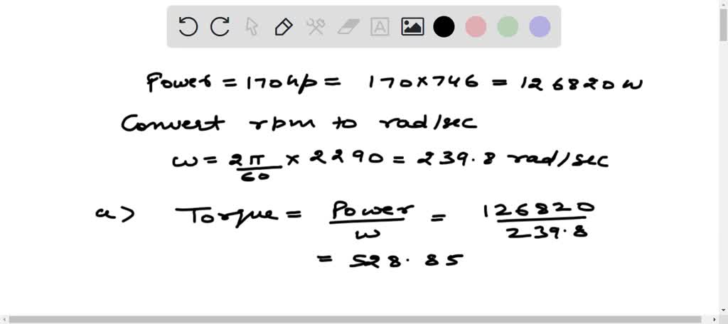 SOLVED: Texts: The engine delivers 225 hp to an aircraft propeller at ...