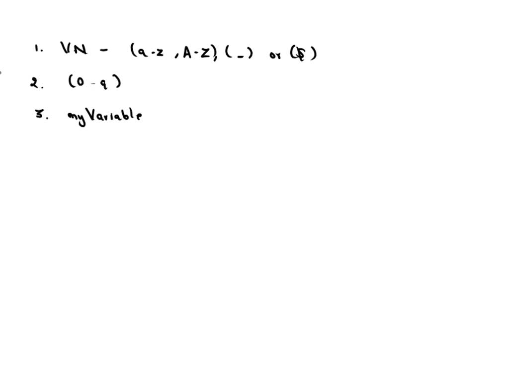 SOLVED: A variable cannot be used as part of a calculation to assign a ... SOLVED: A variable cannot be used as part of a calculation to assign a ...